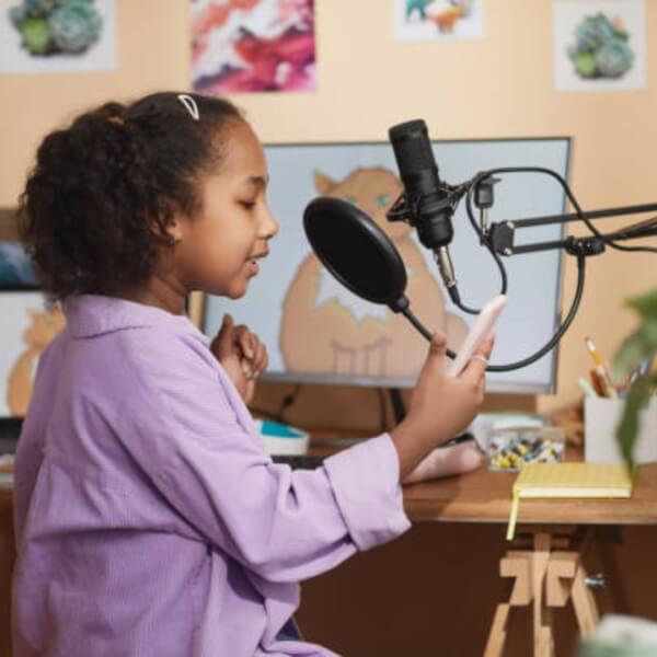 Learn Podcasting Basics for Kids | Online class | Gifts | ClassBento