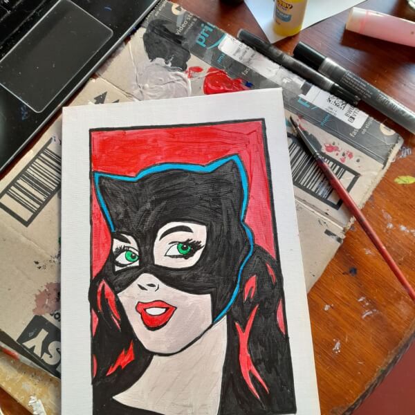 Paint a Pop Art Portrait | Online class & kit | Gifts | ClassBento